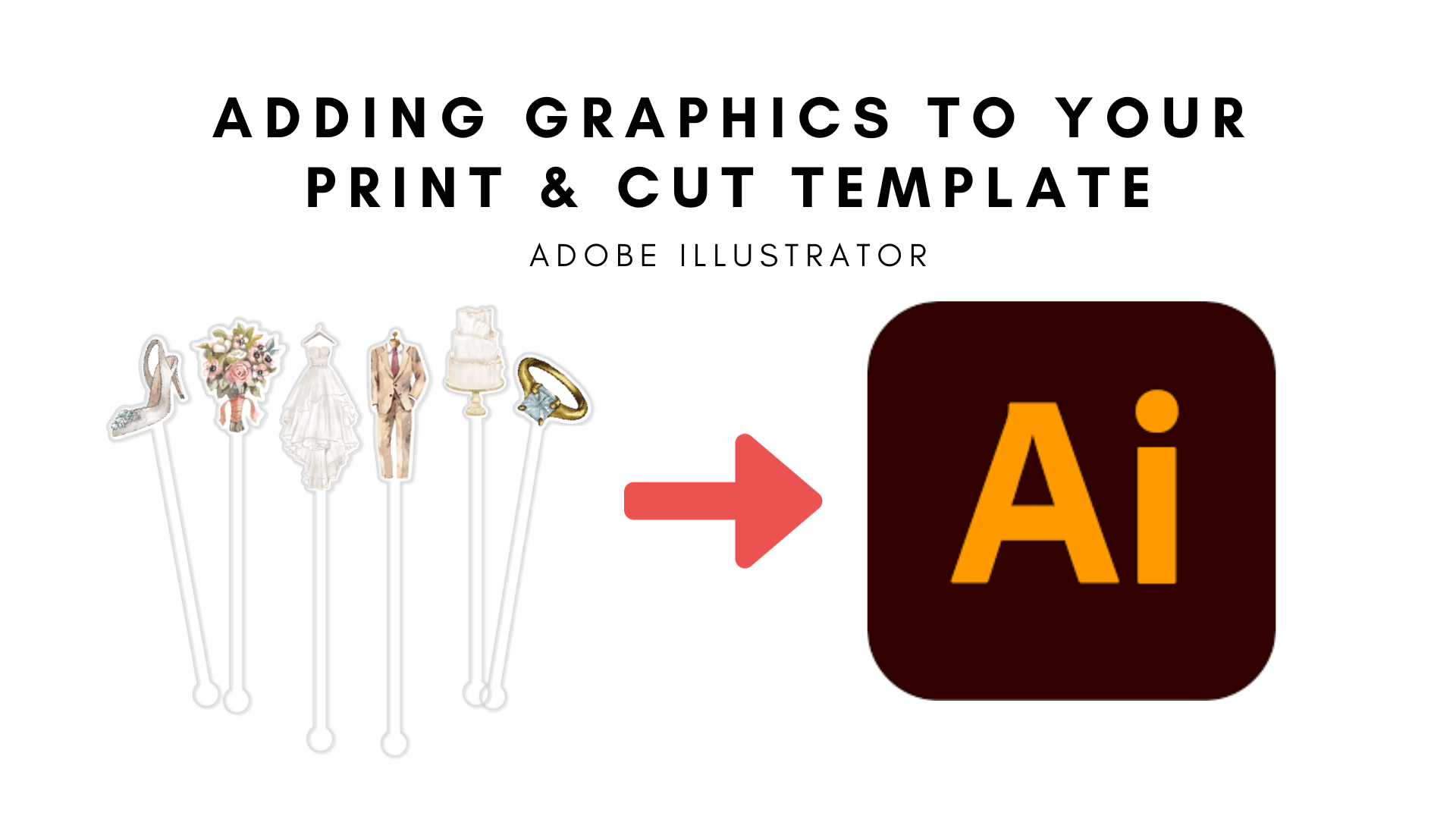 Adding Graphics to Print & Cut Template – Modern Cactus Co